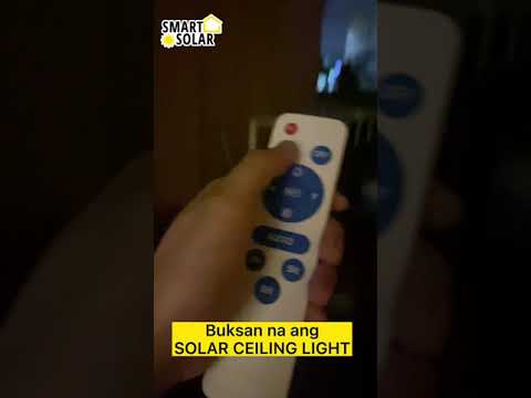 Solar Ceiling Light - Indoor Light FREE FROM ELECTRCI BILL - SMART SOLAR