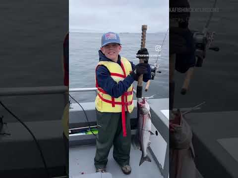 Family friendly salmon and halibut cruise ship charters in Sitka Alaska. #fishing #fish #alaska