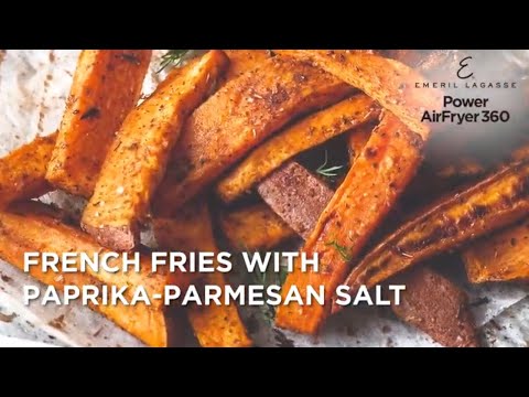 How to make CRISPY Air Fried French Fries | Emeril's Power AirFryer 360 Recipes