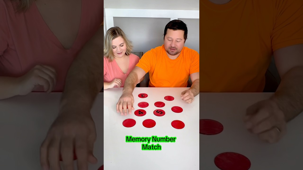 Memorize the numbers and be the first to count 1-10! #familygames #challenge #memorygame
