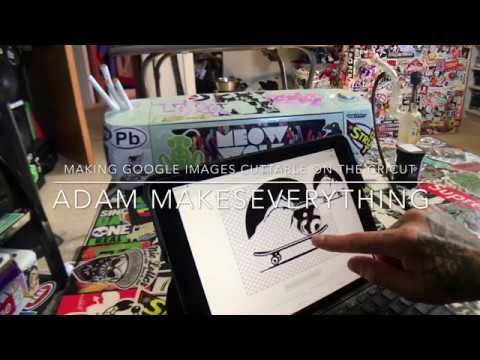 Making GOOGLE IMAGES usable in CRICUT design space FOR FREE