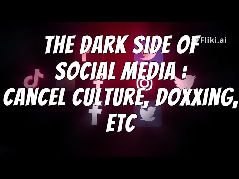 The Dark Side of Social Media: Cancel Culture, Doxxing, and More