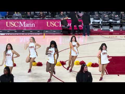 USC Song Girls - Post Game Performance – Utah 2/15/2024