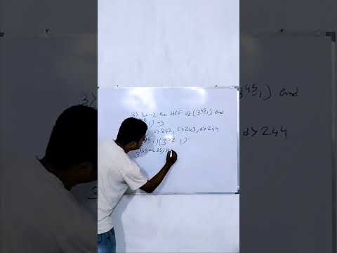 Find the HCF of (3^45-1) and (3^35-1) is value. which option is correct please solve it #tricks 🙏👍👌🏻