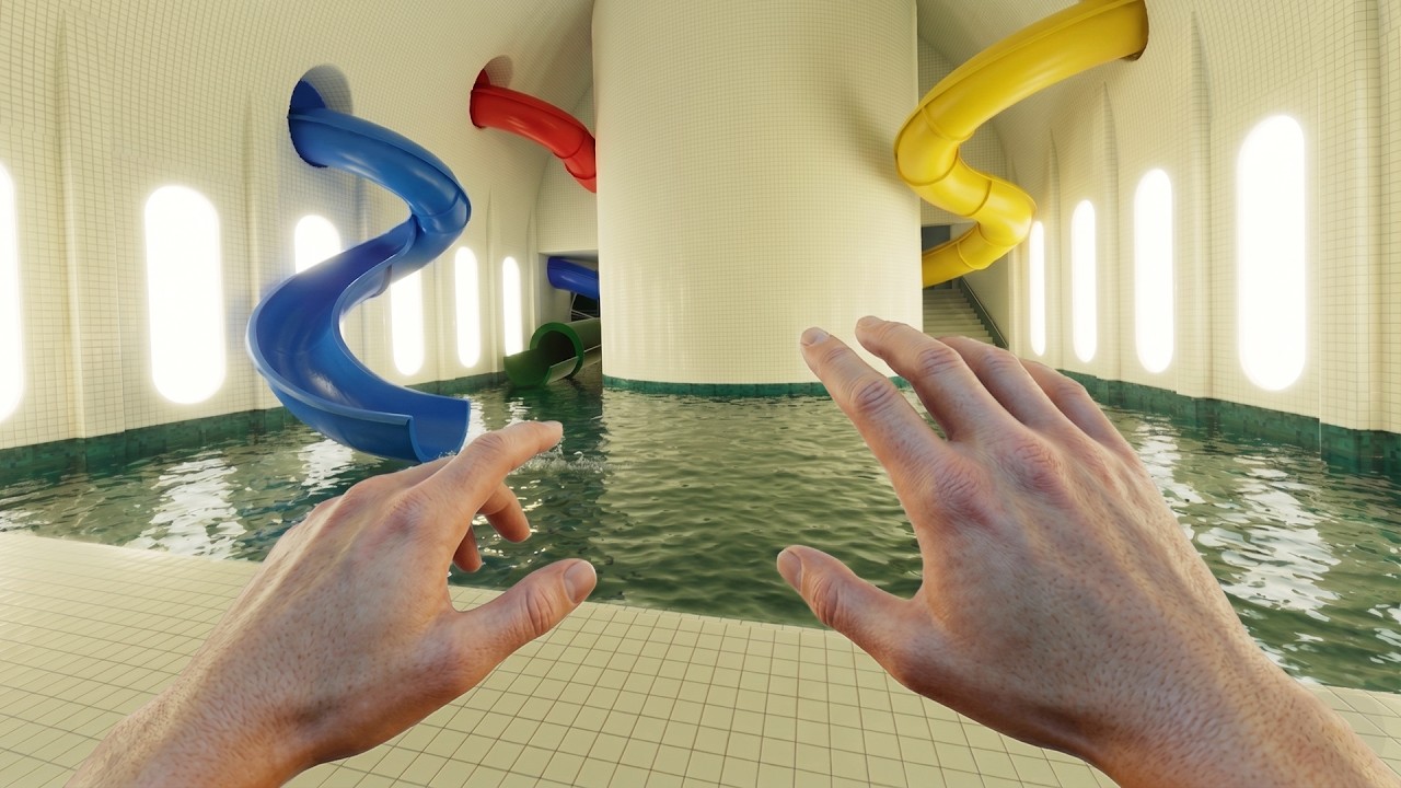 Just a normal day at the pool
