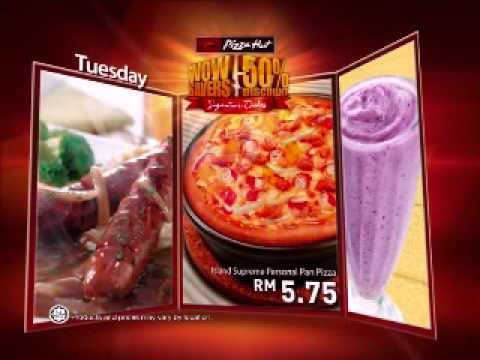 Pizza Hut WOW Savers 50%