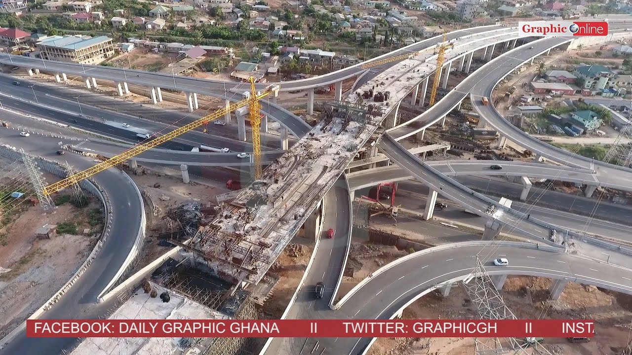 Four tier Pokuase Interchange to be ready June ending - Urban Roads