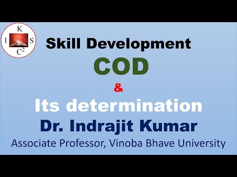 Chemical Oxygen Demand(COD) and its determination
