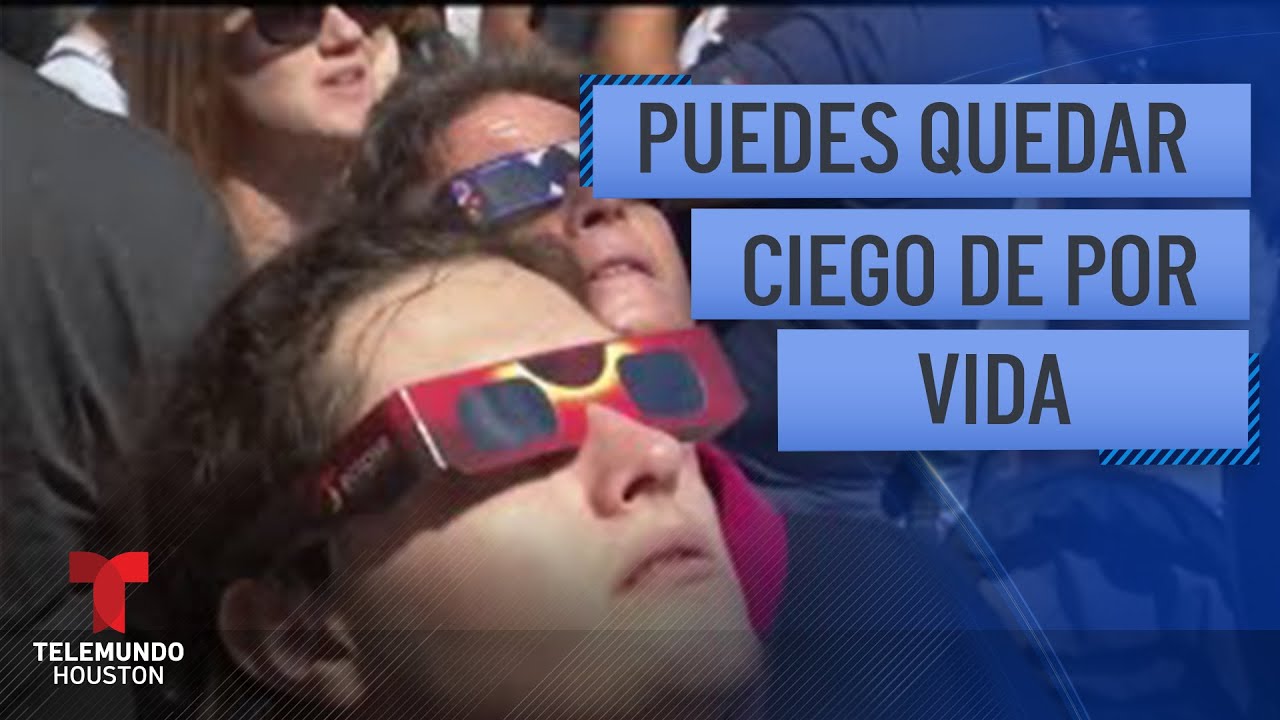 Expertos comparten recomendaciones para disfrutar del eclipse de forma segura