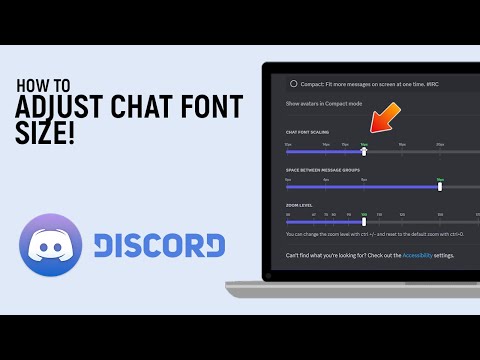 How to Change Chat Font Size in Discord PC/Laptop [easy]