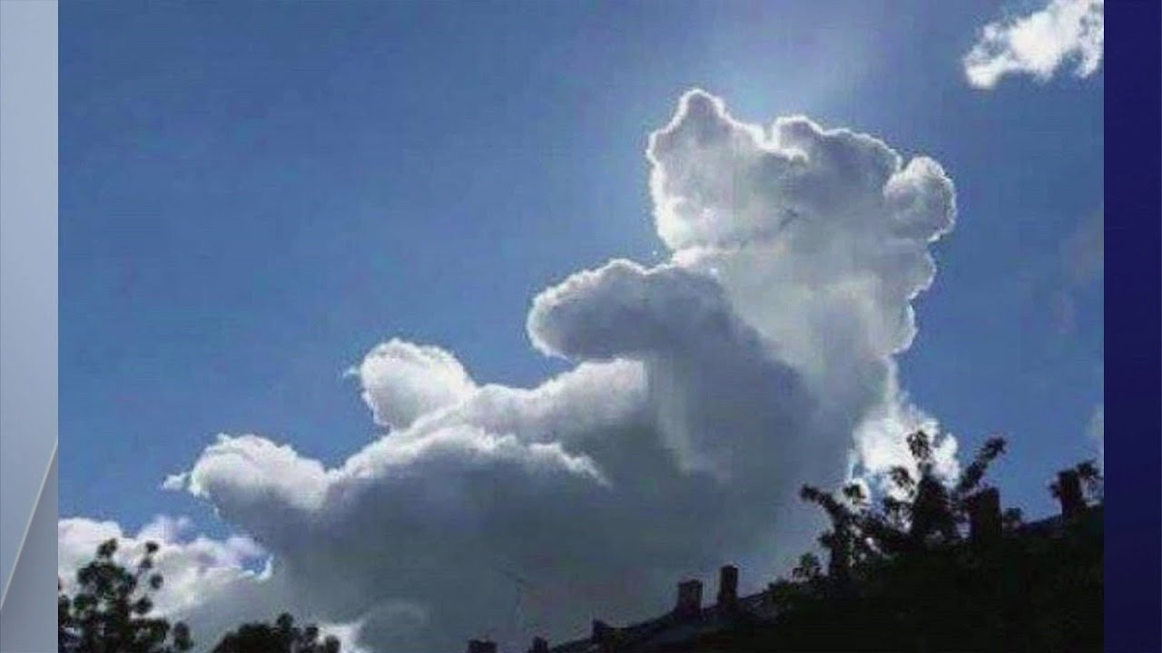 The List: Viewer photos of clouds that look like other things
