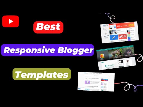 New Responsive Blogger Templates For Tech, Job, Lyrics or more website