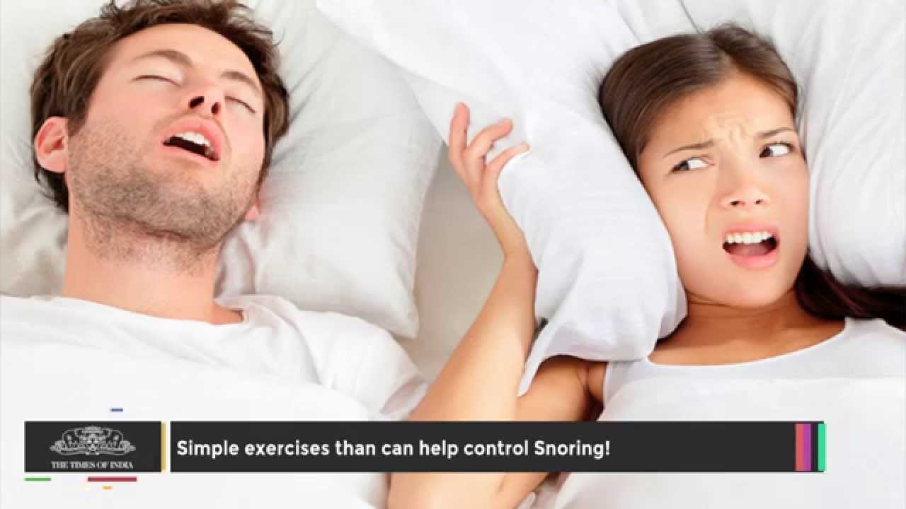 Simple Exercises Than Can Help Control Snoring!