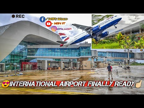 Agartala International Airport Finally Ready - New Terminal - India's New International Airport