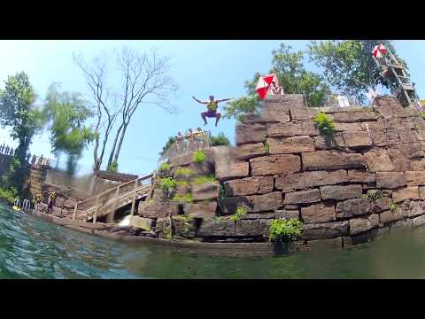 Cliff Jump | Brownstone Park Connecticut - Zip Lines, Wakeboards, Rock ...