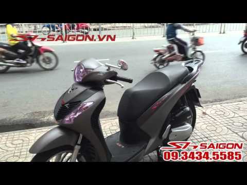Độ dàn áo xe SH VN 2014 thành SH Ý 2010 phong cách Xám - Lamboghi đẳng cấp