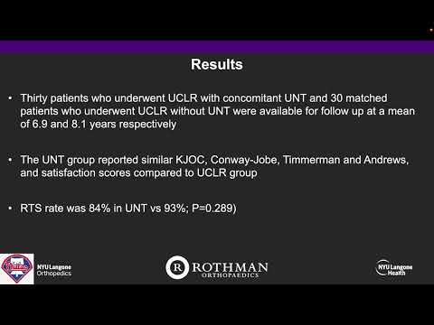UCLR with UNT in Overhead Athletes – A Lecture from Dr. Brandon Erickson