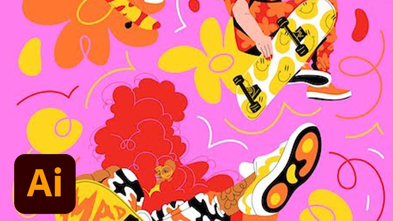 Vector Illustration Using Adobe Fresco and Adobe Illustrator | Adobe Creative Cloud