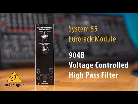 904B Voltage Controlled High Pass Filter