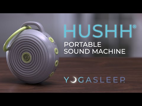 Yogasleep Hushh - Portable Sound Machine with Night Light
