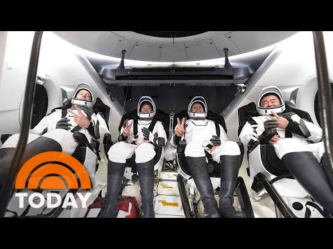 NASA-SpaceX Astronauts Return To Earth After 199 Days In Space
