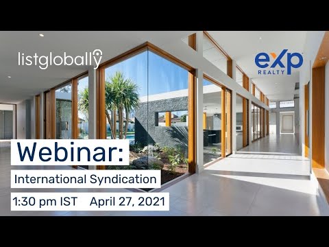 ListGlobally & eXp Realty Program for real estate agents