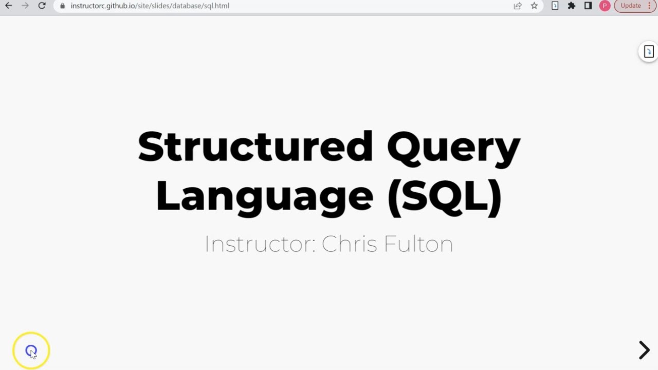 SQL: Working w/MySQL Workbench