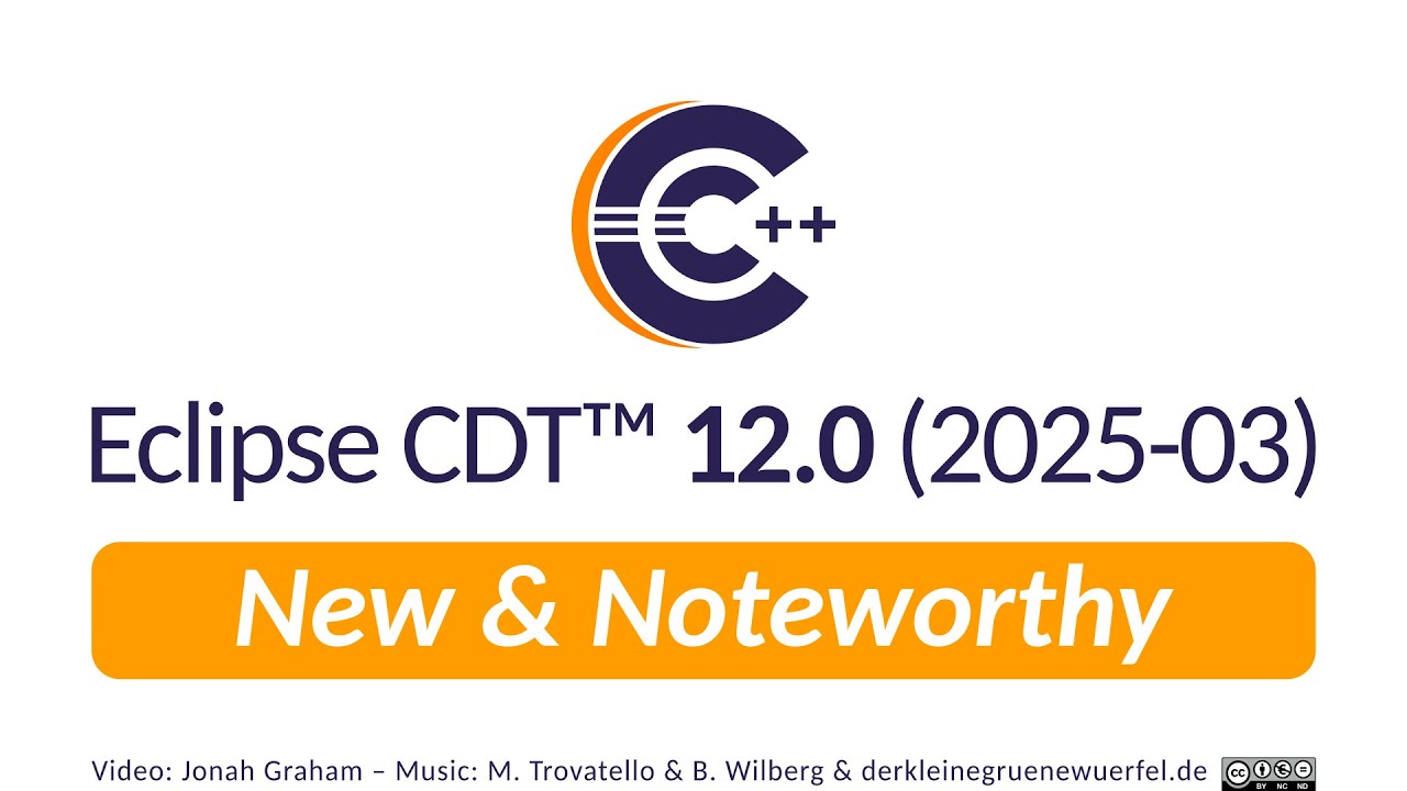 Eclipse CDT 12.0 New and Noteworthy