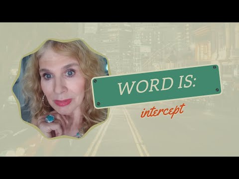 How to pronounce intercept and use in a sentence; plus learn the meaning of the word