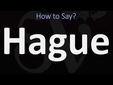 How to Pronounce Hague? (CORRECTLY)