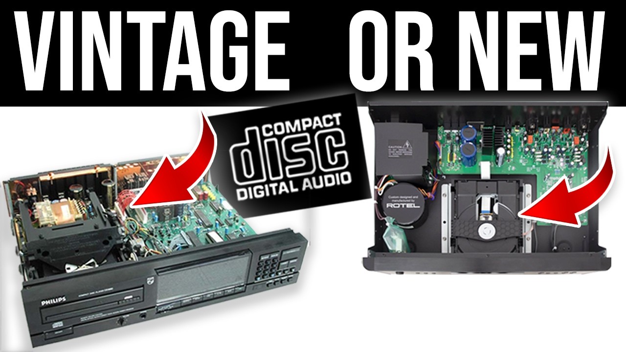 Vintage CD players are Better than New Ones... Sometimes