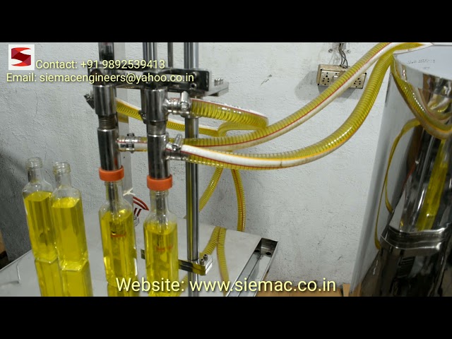 Overflow Filling Machine - Semi Automatic Overflow Filling Machine ...