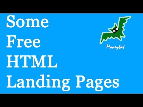 3 Free Landing Pages -- with HTML Templates!