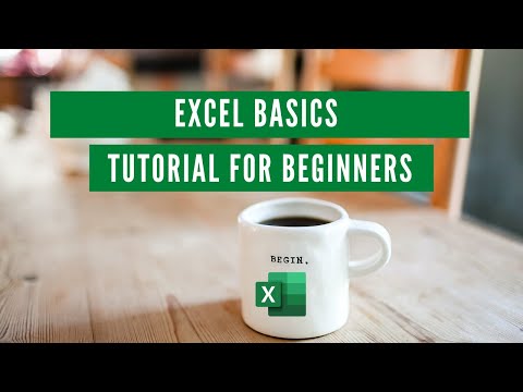 Microsoft Excel Basics Tutorial for Beginners