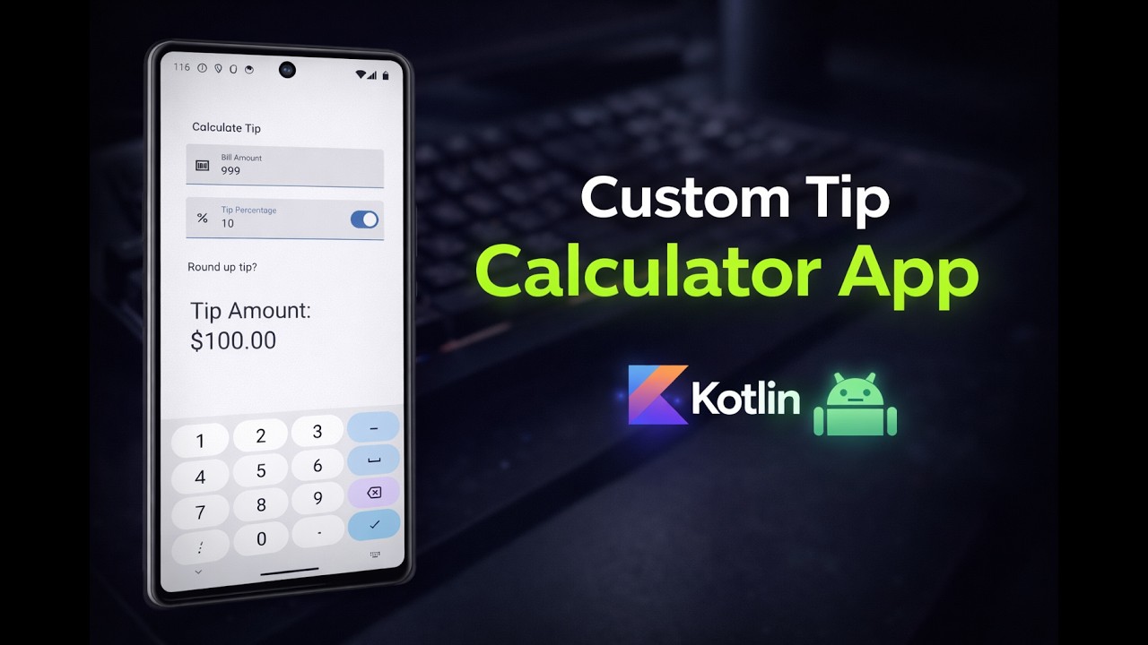 Custom Tip Calculator App using Android Studio