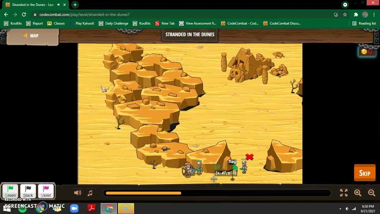codecombat: sarven desert - stranded in the dunes solution