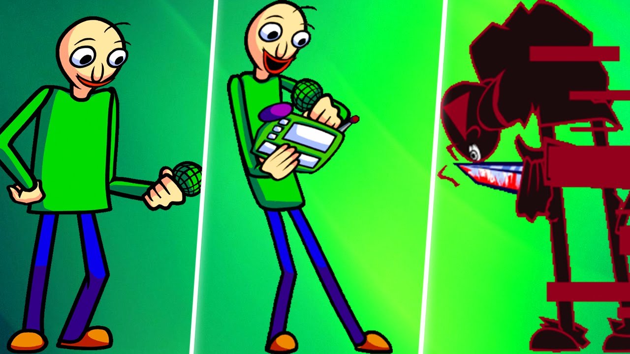 FNF Android Mod Baldis Basic | Basics Song | Lesson Song | Dismissal & Secret Song 4 Fail Gameplay