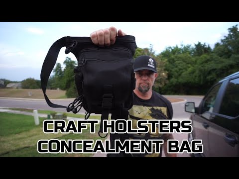 The Best Off Body Concealment Carry Bag? Craft Holsters!