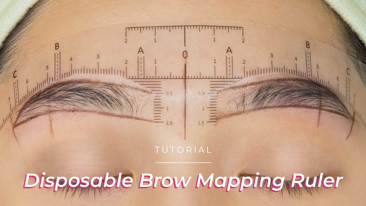 Brow Sticker Ruler Tutorial