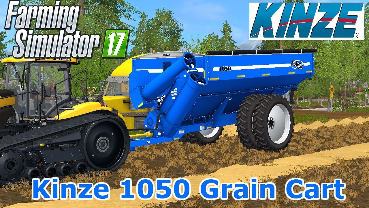 Farming Simulator 2017 / KINZE 1050 GRAIN CART / Mod Review