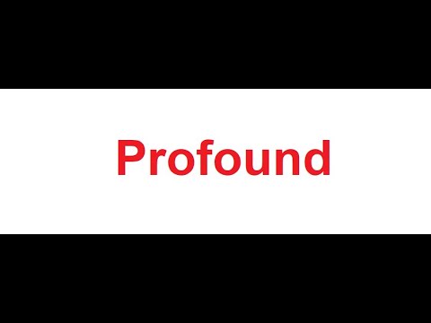 Profound meaning in Hindi