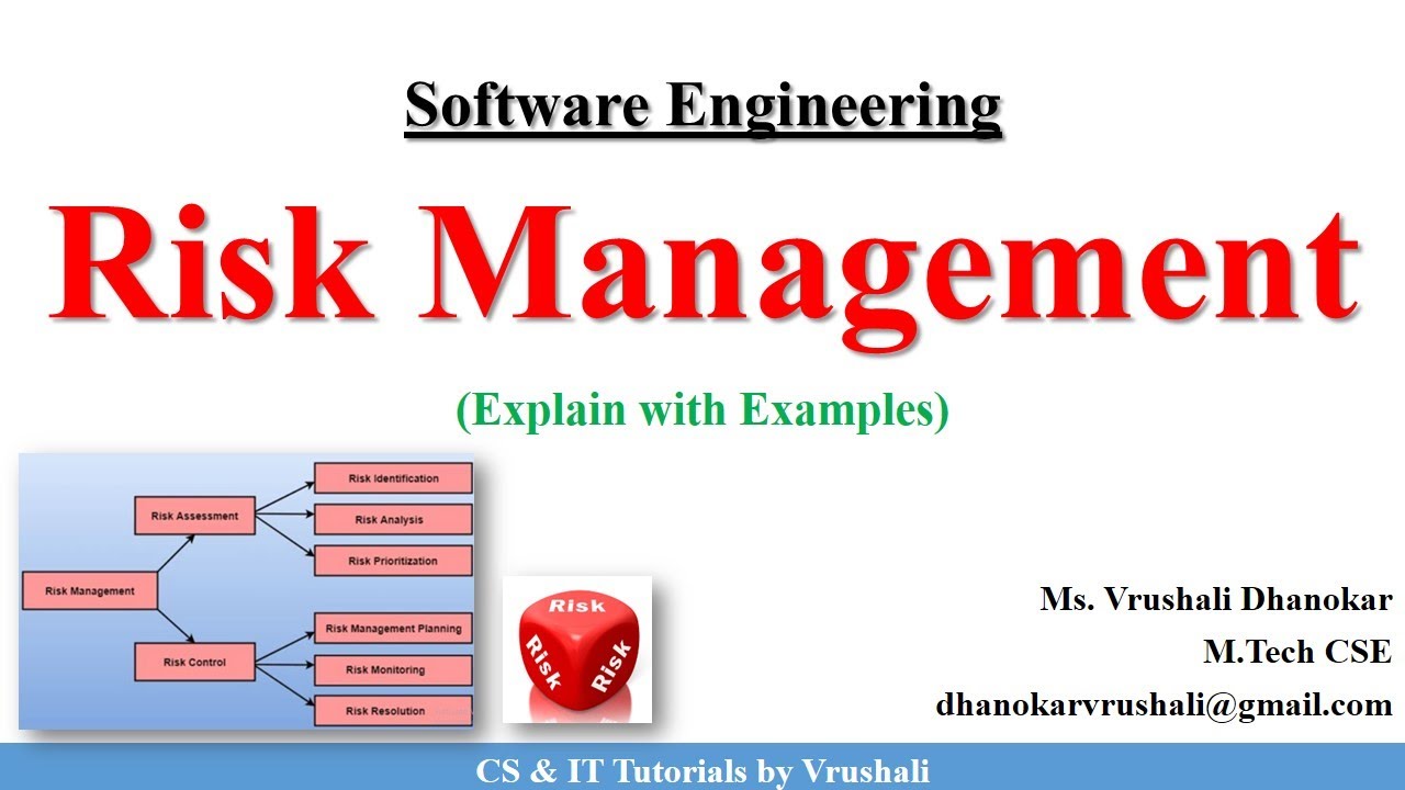 SE 38 : Risk Management in Software Engineering #softwareengineering @csittutorialsbyvrushali