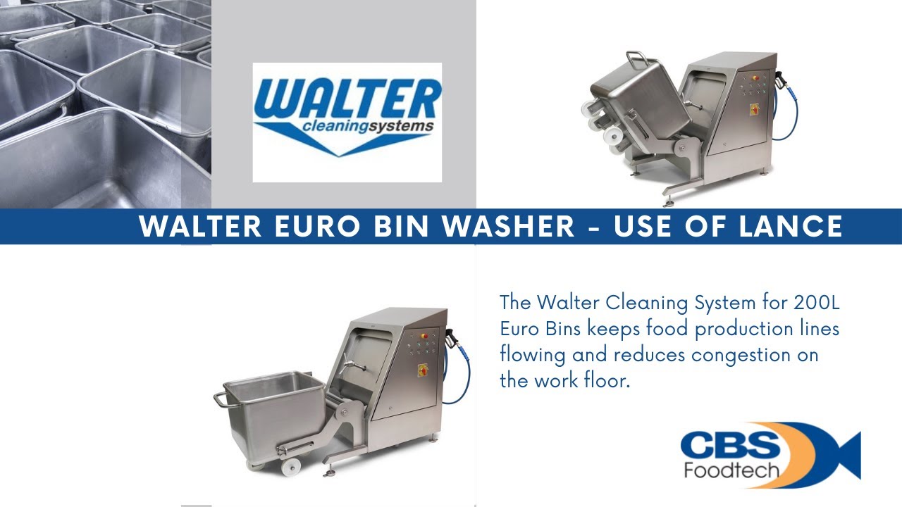 Walter - Euro Bin Washer