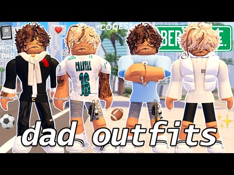 Realistic DAD OUTFITS & Outfit Codes For Berry Avenue!
