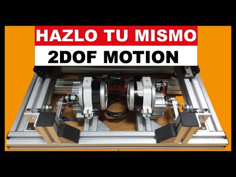 Homemade 3DOF simulator the beginning of the project