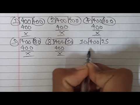 factors of 400