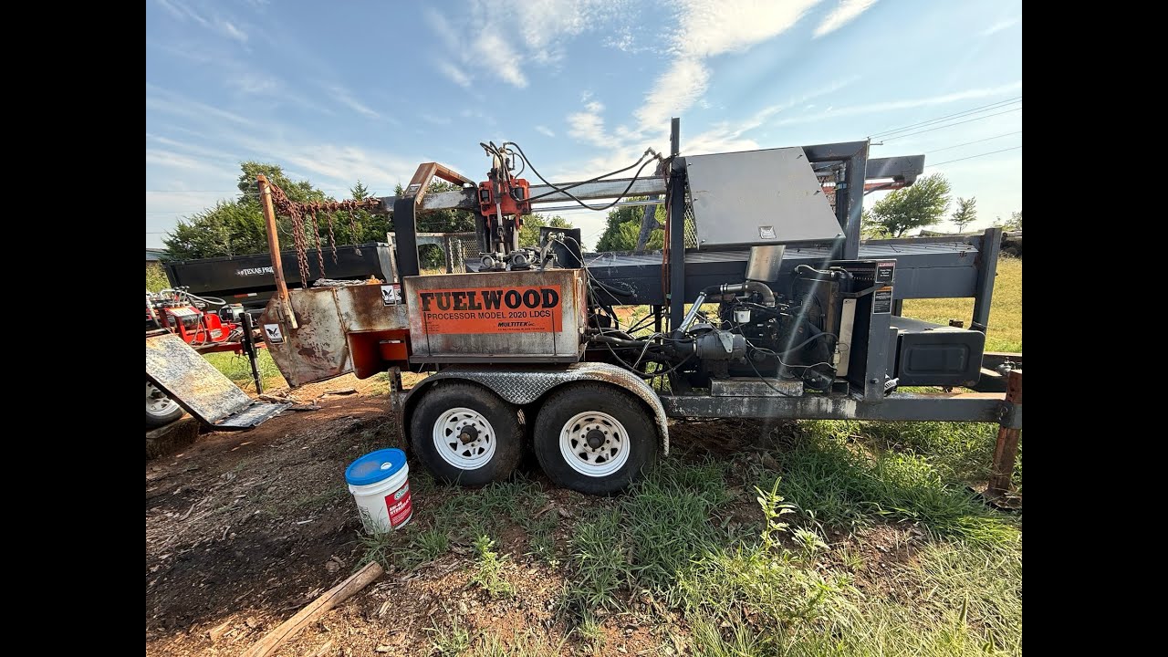 2002 Multitek 2020 LDCS Firewood Processor