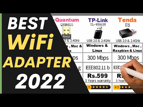 Best WiFi Adapter 2022 | Best WiFi Wireless Adapter for PC | Tp-Link vs D-Link vs Tenda vs Quantum