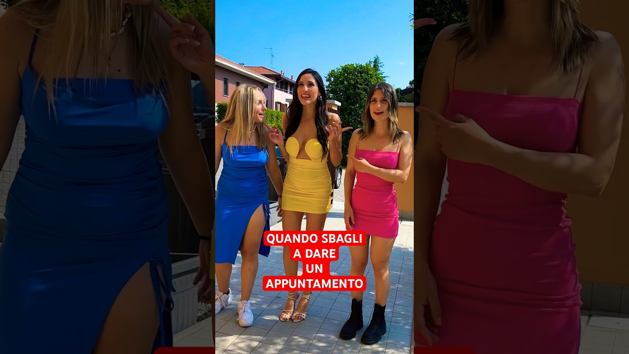 QUANDO SBAGLI A DARE UN APPUNTAMENTO - iPantellas & Vanessa Minotti
