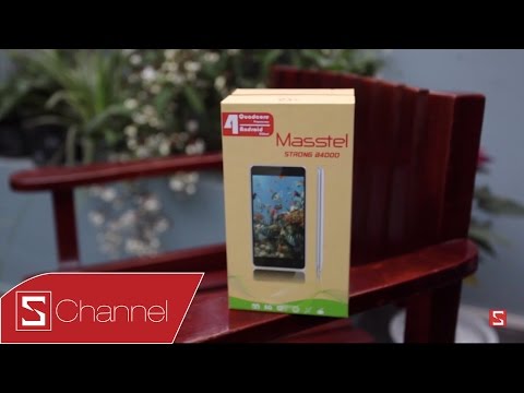Schannel - Mở hộp Masstel B4000 : Smartphone Việt với dung lượng pin khủng 4000 mAh